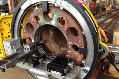 Riser Refurbishment & Repair Machine For Subsea Risers