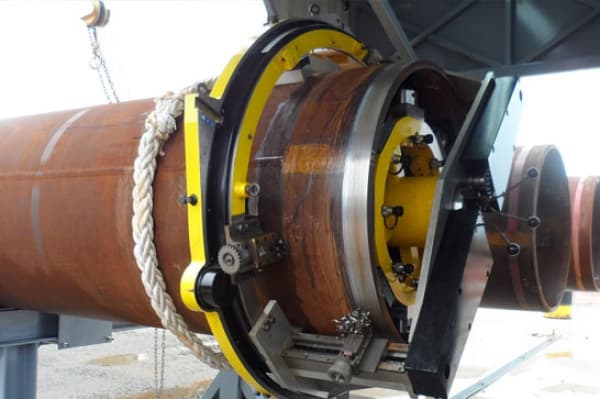 Pipeline Machining Services, Pipe & Caisson Cutting, Bevelling